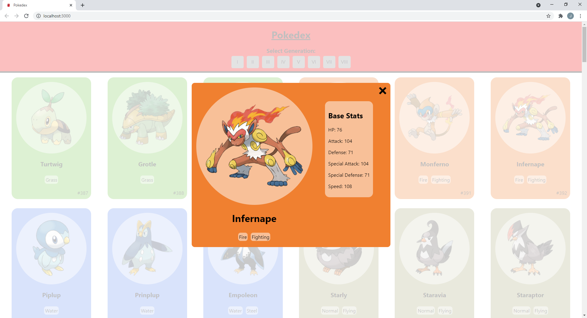 GitHub - john4ster/Pokedex: React web app that displays data about pokemon. Uses the PokeAPI to ...