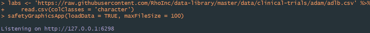 Calling safetyGraphicsApp(loadData = true) with tbl_df/tbl-classed data frames causes issues ...