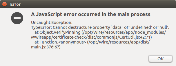Did the latest update for the Linux desktop app break it? · Issue #2055 ...
