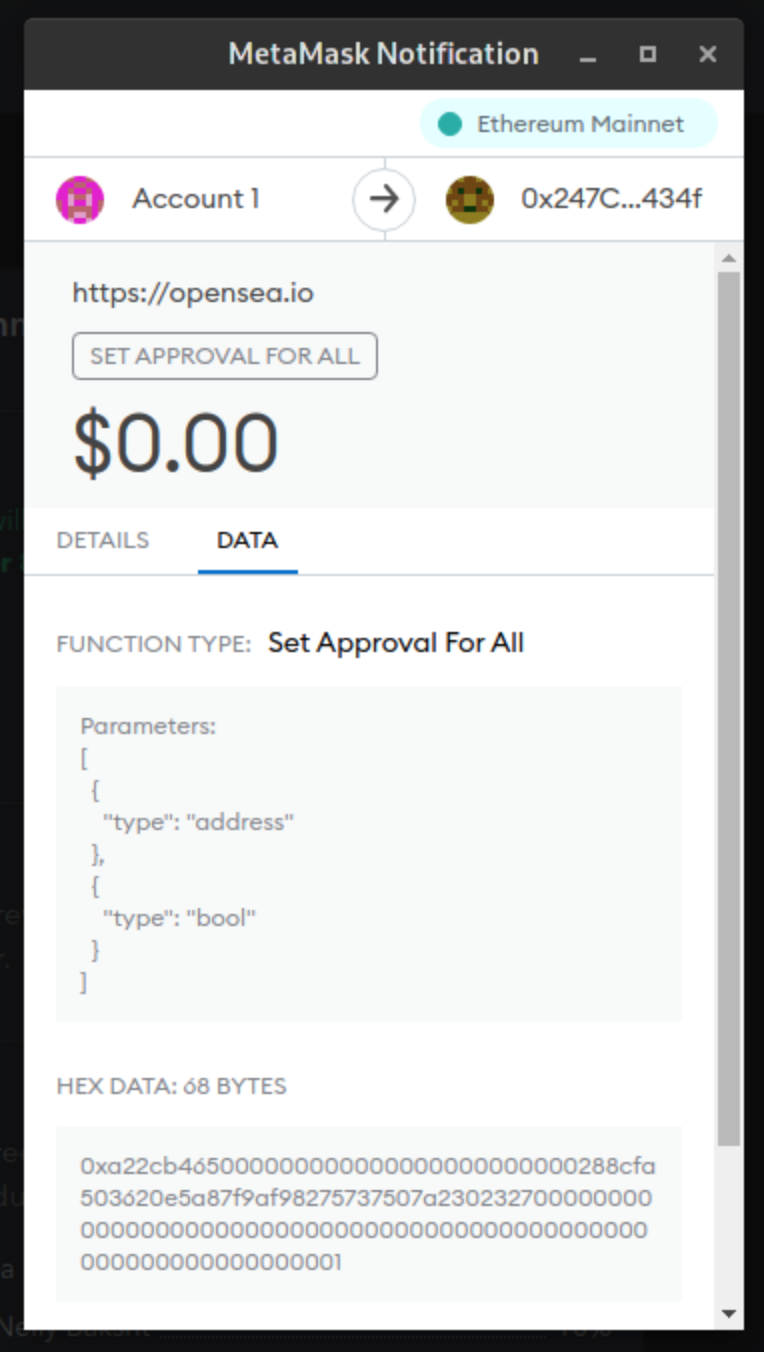 Show Contract Data Destructured Properly · Issue 10811 · Metamaskmetamask Extension · Github