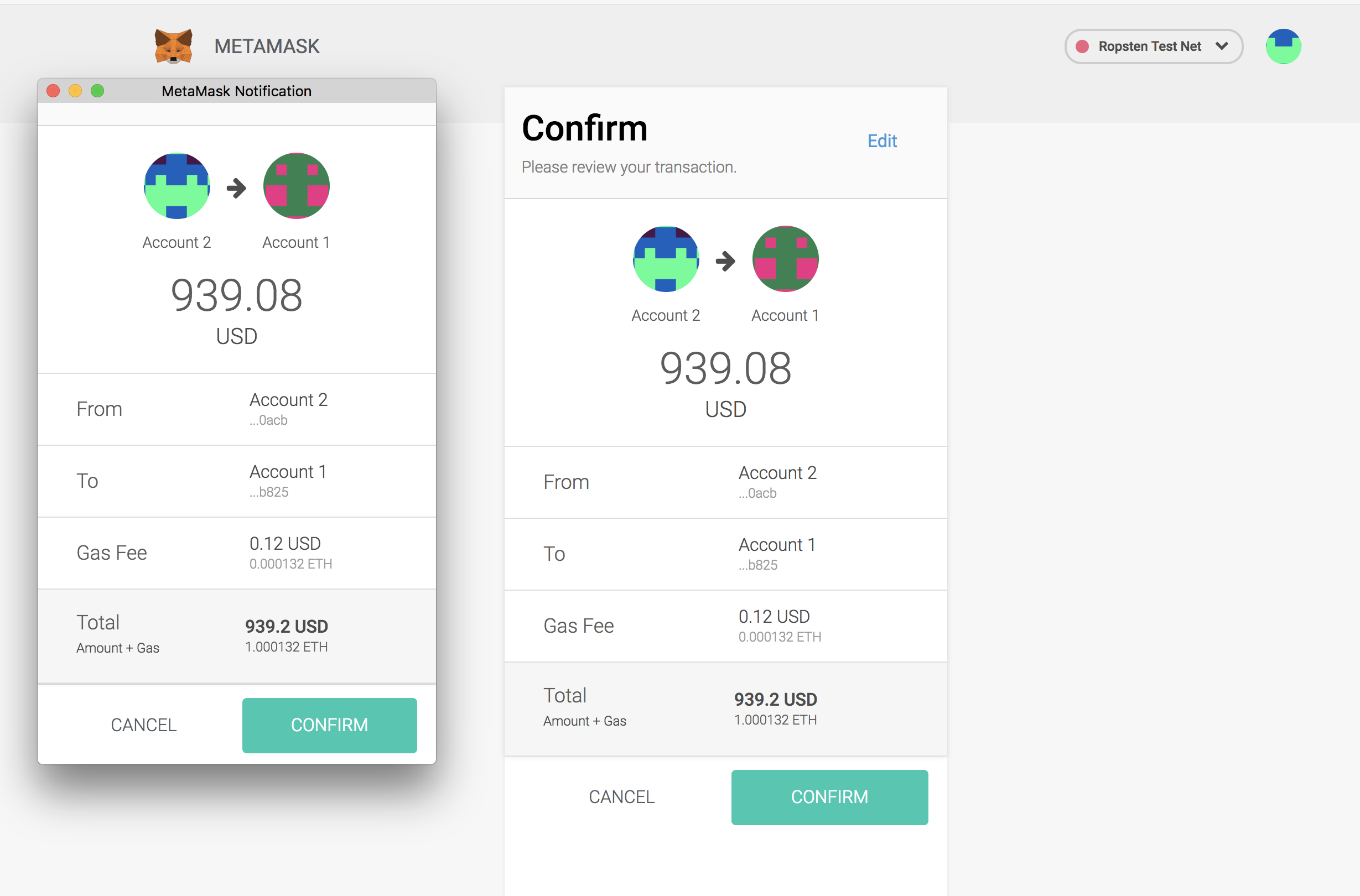 NewUI- Creating new send should not trigger popup · Issue #3292 · MetaMask/metamask-extension ...