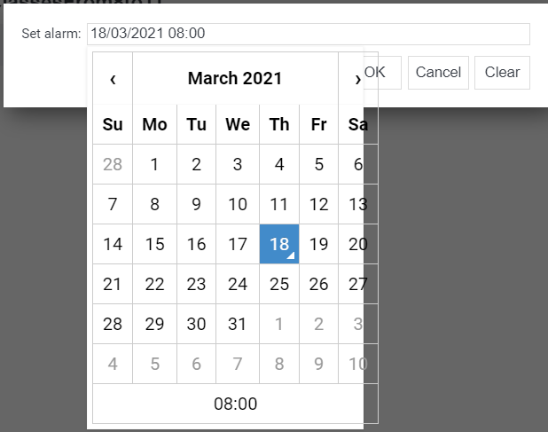 Broken Calendar styling · Issue #4702 · laurent22/joplin · GitHub