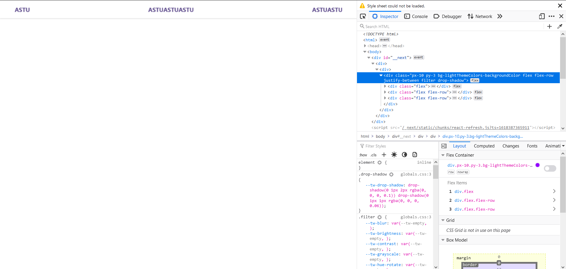 Blur text while using shadow in parent div · Issue #4070 · tailwindlabs/tailwindcss · GitHub