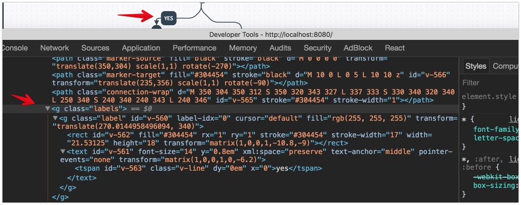 Backward compatibility break after upgrading to 2.3.1 - link labels · Issue #882 · clientIO ...
