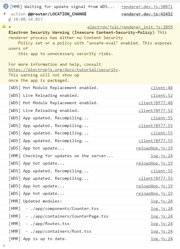 Webpack Dev Server Doing Everything Twice · Issue 2442 · Electron React Boilerplate Electron