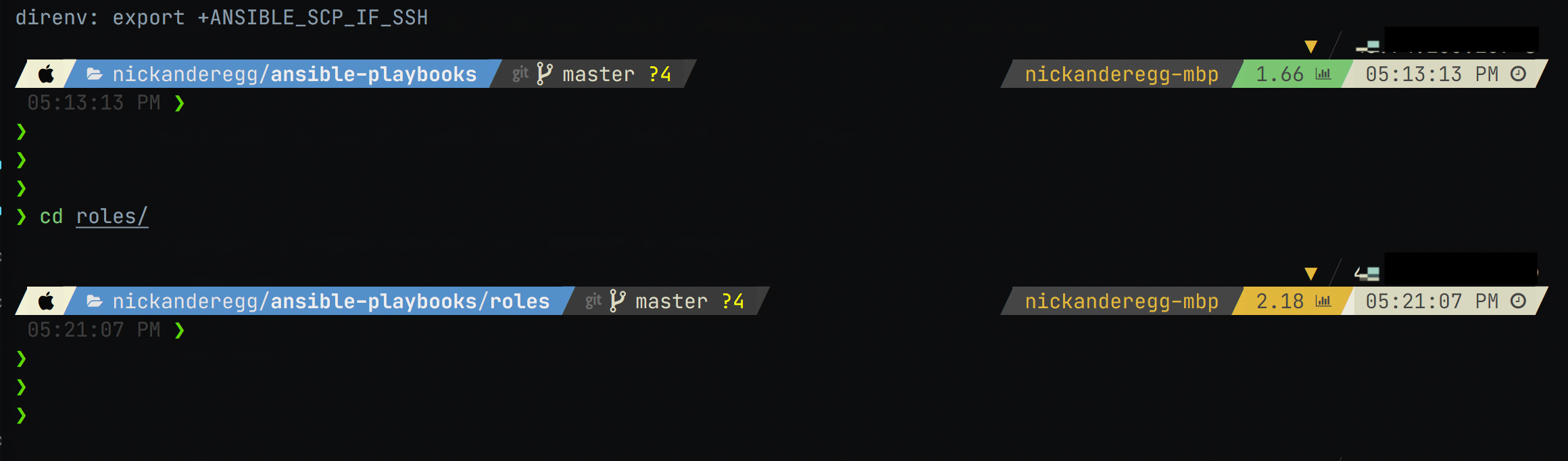 Make the transient prompt customizable · Issue #902 · romkatv/powerlevel10k · GitHub