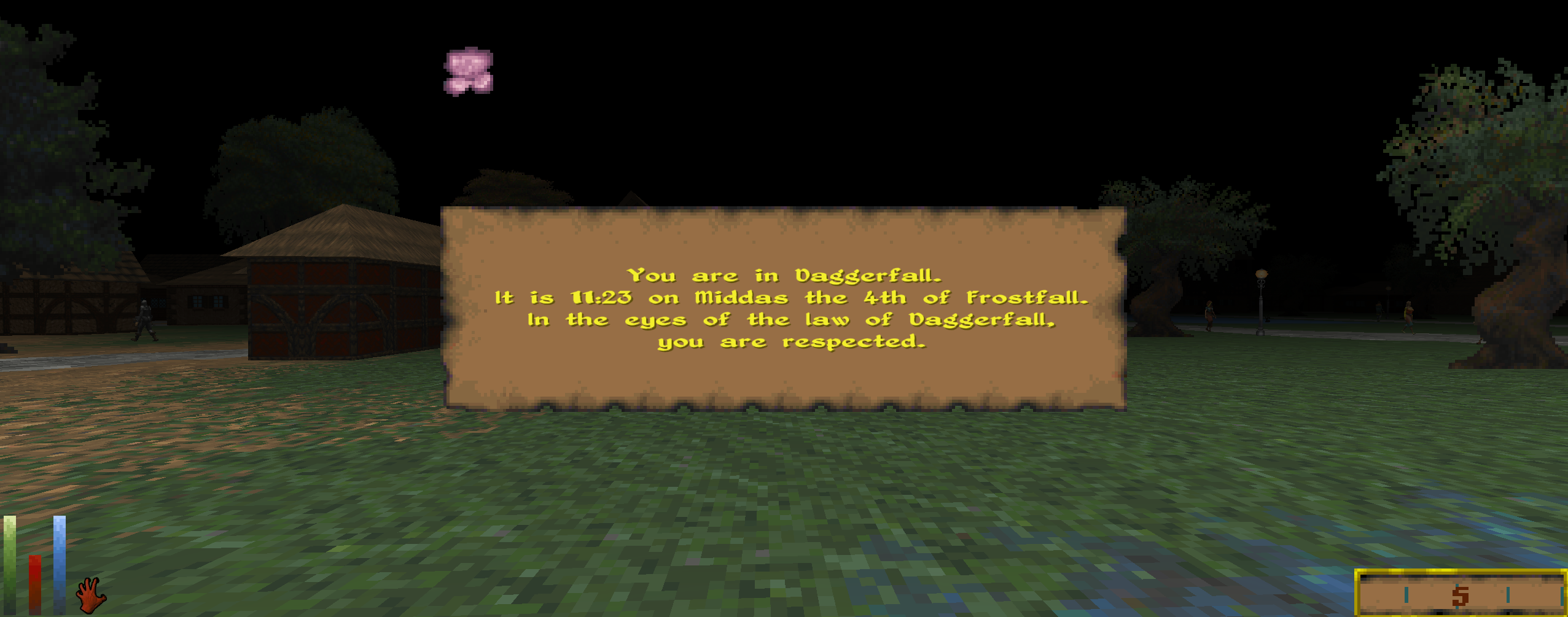 Black Sky after Leaving Building During Foggy Mid-Day · Issue #1454 · Interkarma/daggerfall ...