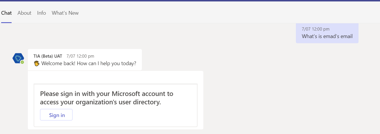 Root bot when access skill bot ask user to login · Issue #9302 · microsoft/BotFramework-Composer ...