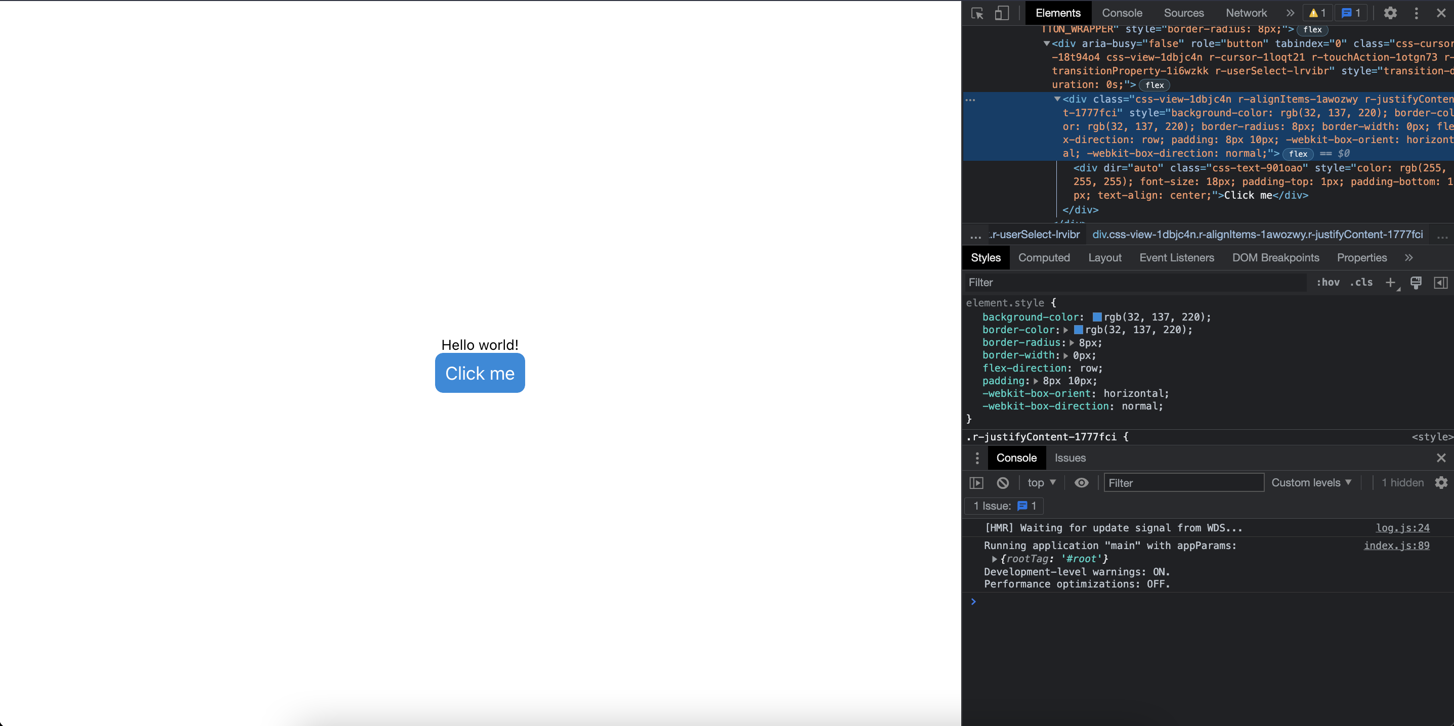Custom theme is not applied to the rne components · react-native ...