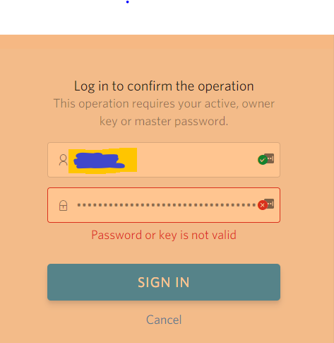 "Invalid password or key" when trying to delegate via steemconnect · Issue #354 · ledgerconnect ...