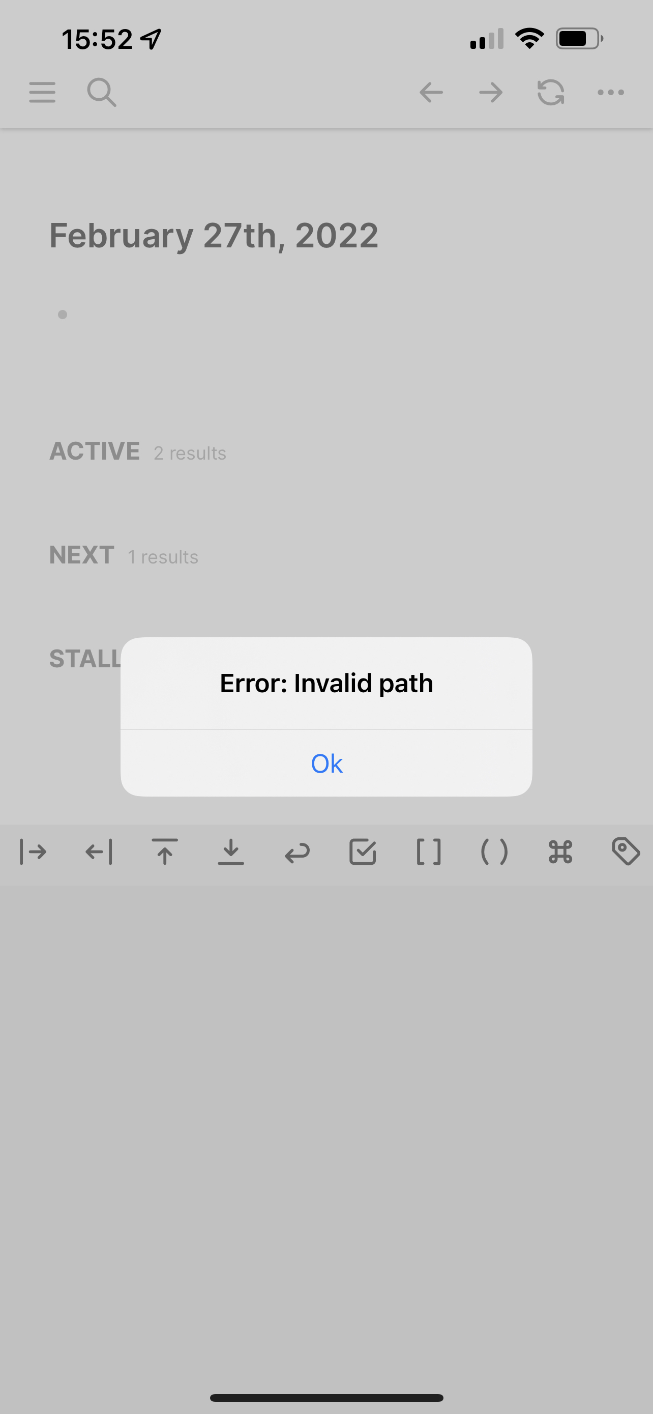 Consistent Error Invalid Path On Mobile Sync · Issue 4399 · Logseqlogseq · Github