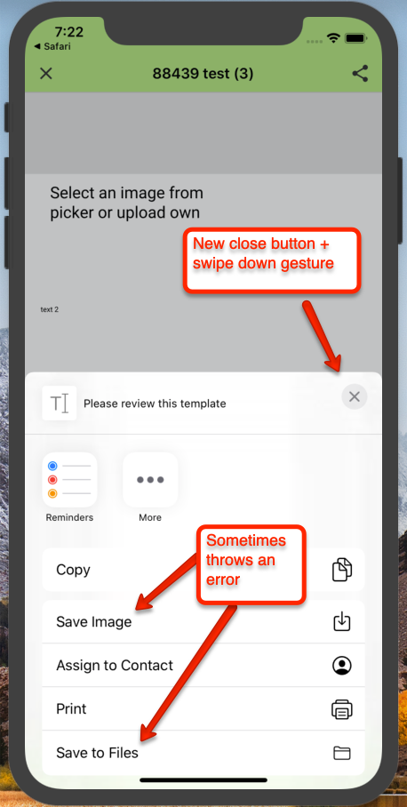 iOS 13 New UI close button doesn't reject promise · Issue #601 · react ...