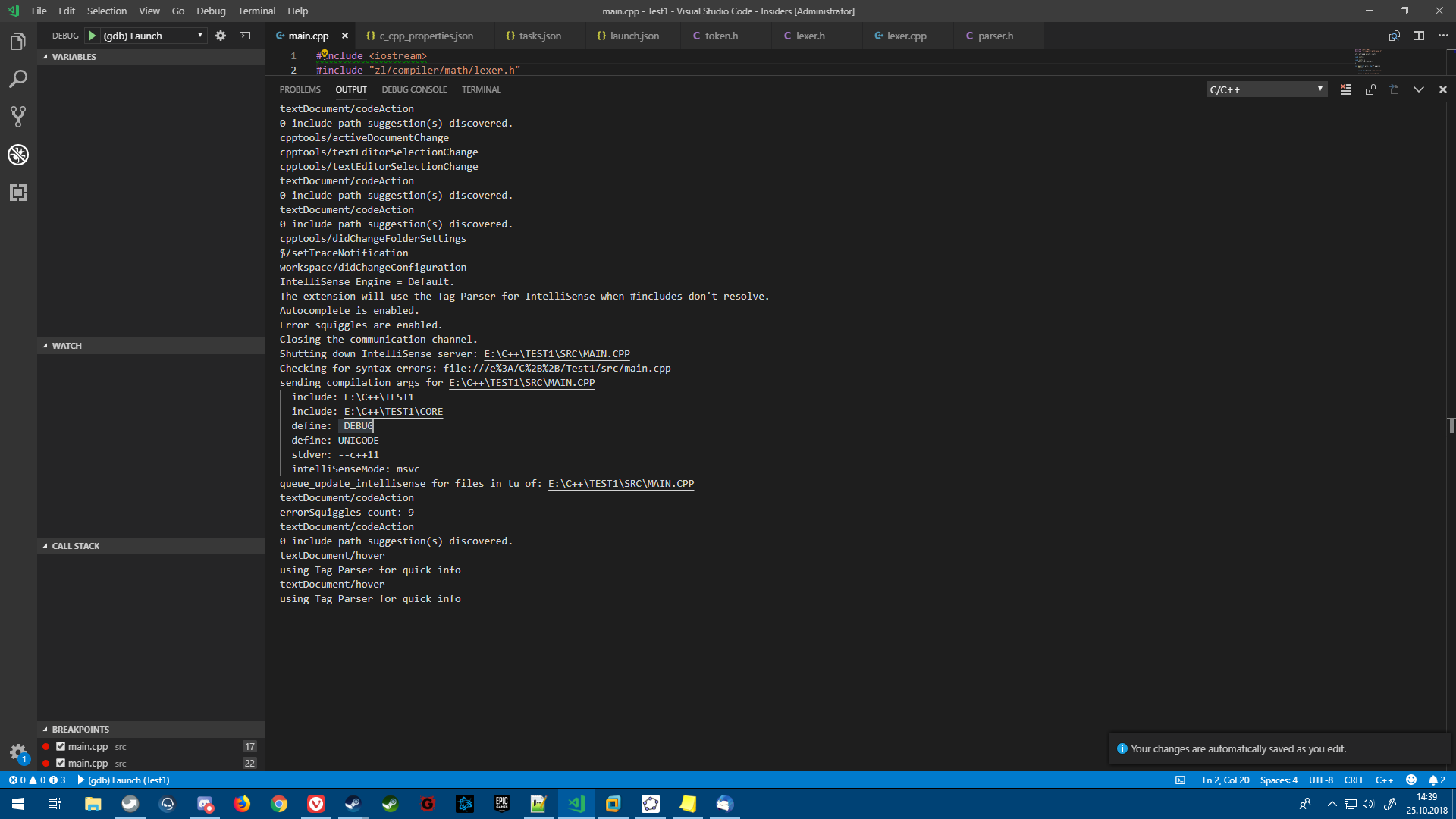 VS Code cannot find include paths · Issue #2709 · microsoft/vscode-cpptools · GitHub