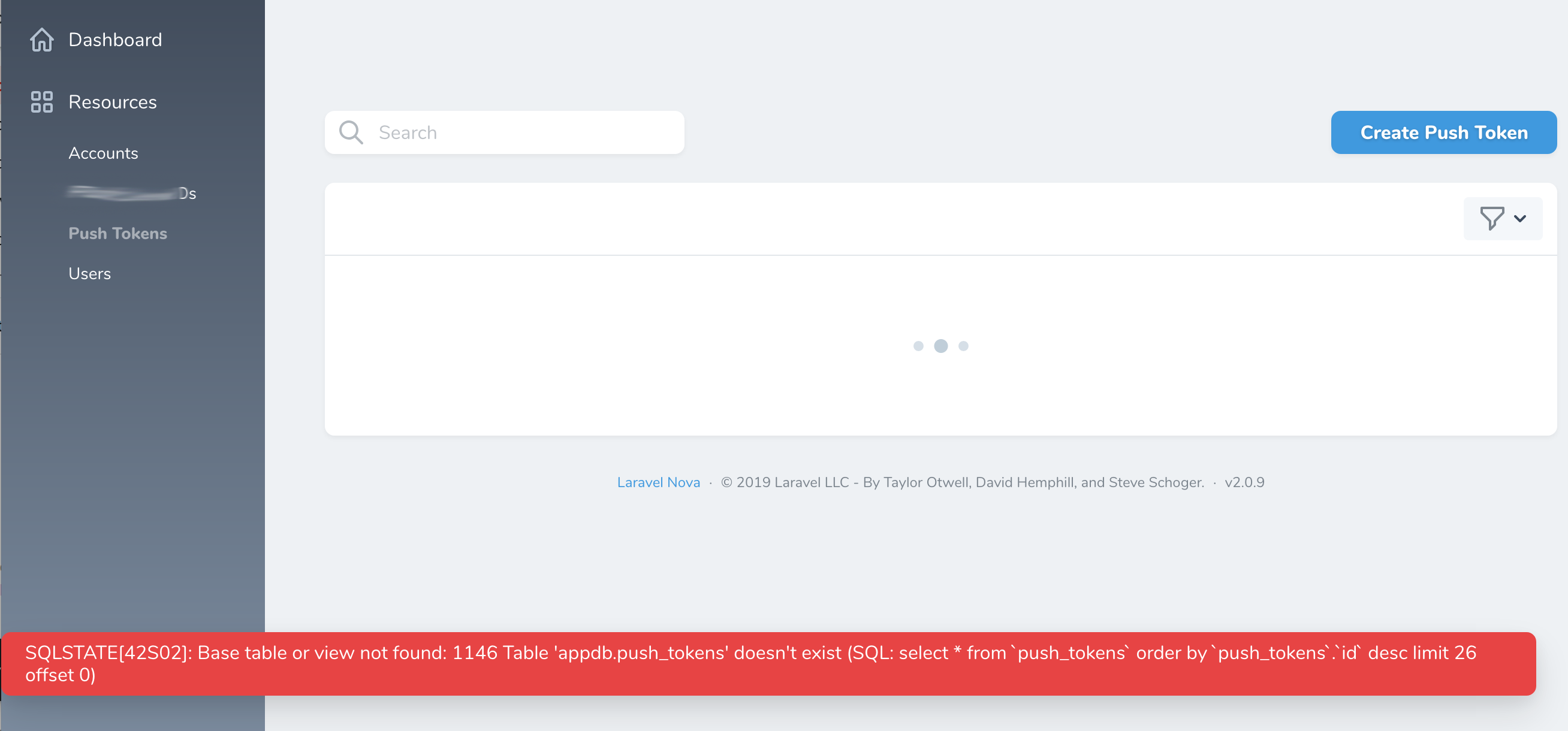 "table not found" error on multiple database connections · Issue #1777 · laravel/nova-issues ...