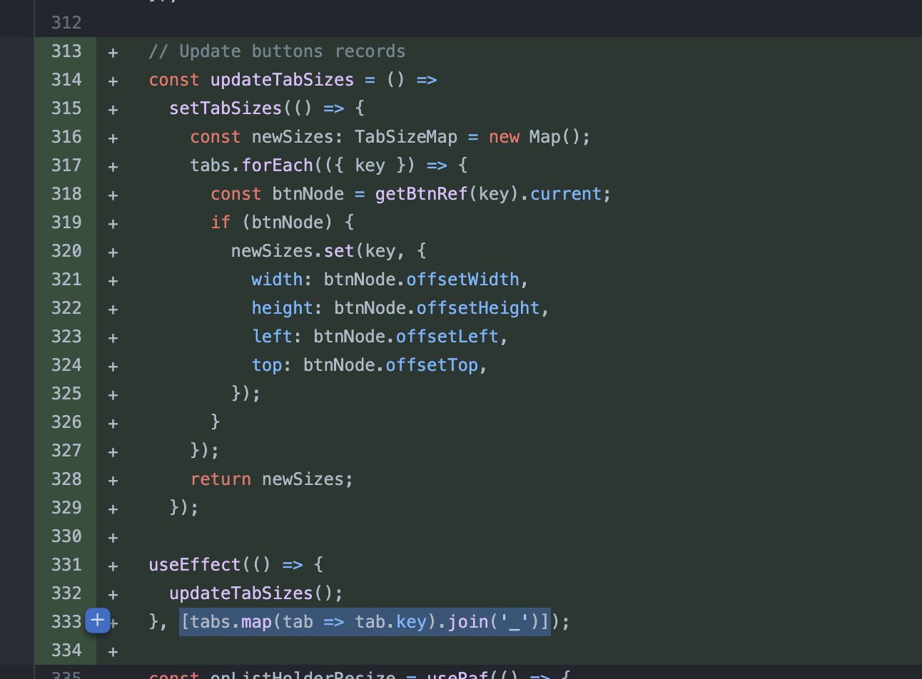 Tabs 高亮条状态不更新 · Issue #39536 · ant-design/ant-design · GitHub