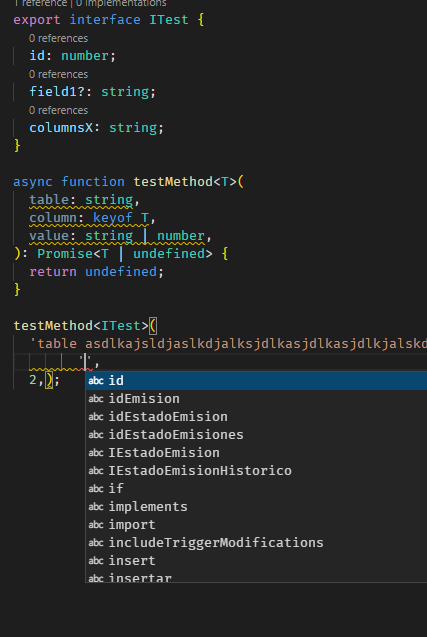 String literal completions missing when last argument of a call is followed by a comma · Issue ...
