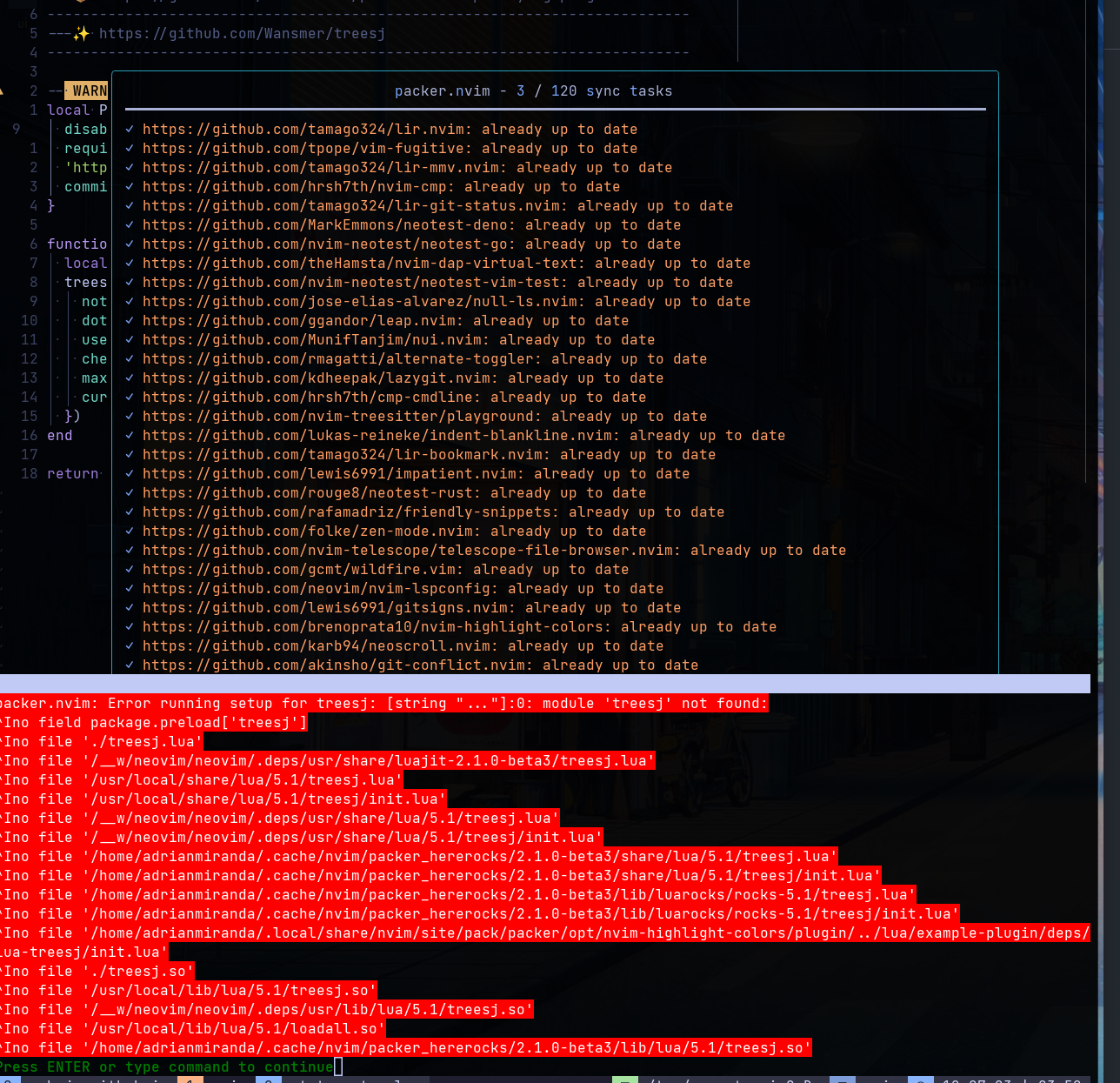 Module Treesj Not Found · Issue 115 · Wansmertreesj · Github 5373
