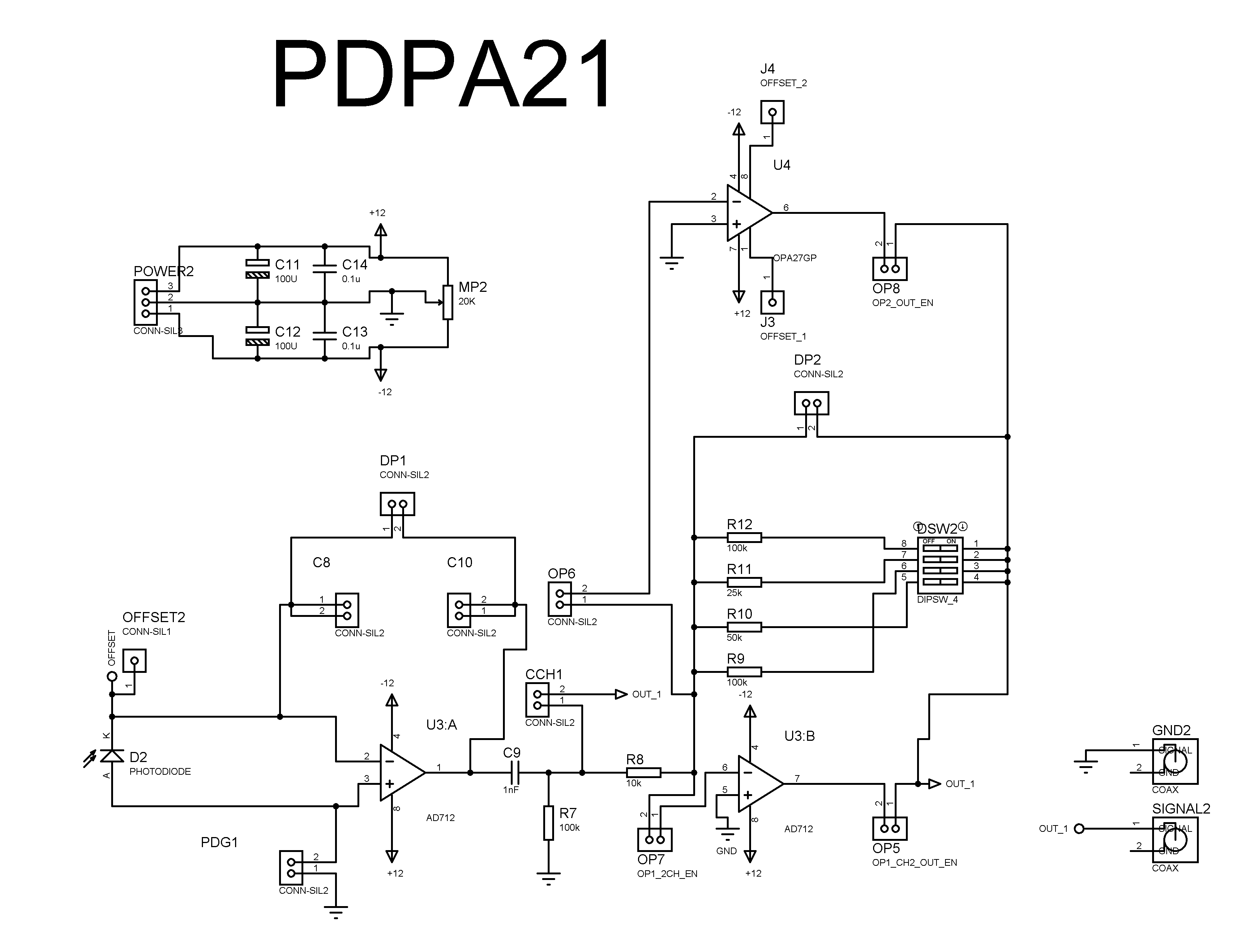 GitHub - akorzunin/Photodiode_preamplifier: The device is designed for ...