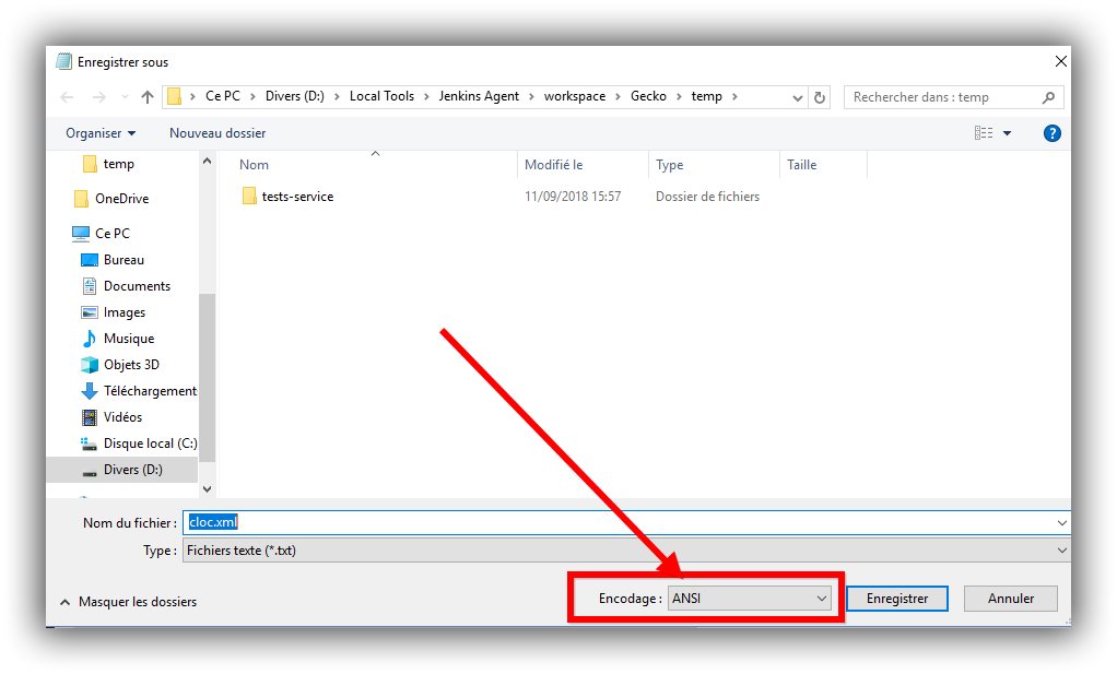 Add the ability to specify encoding when saving output on file · Issue ...