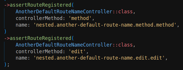Route naming wrongly assigned · Issue #16 · spatie/laravel-route ...