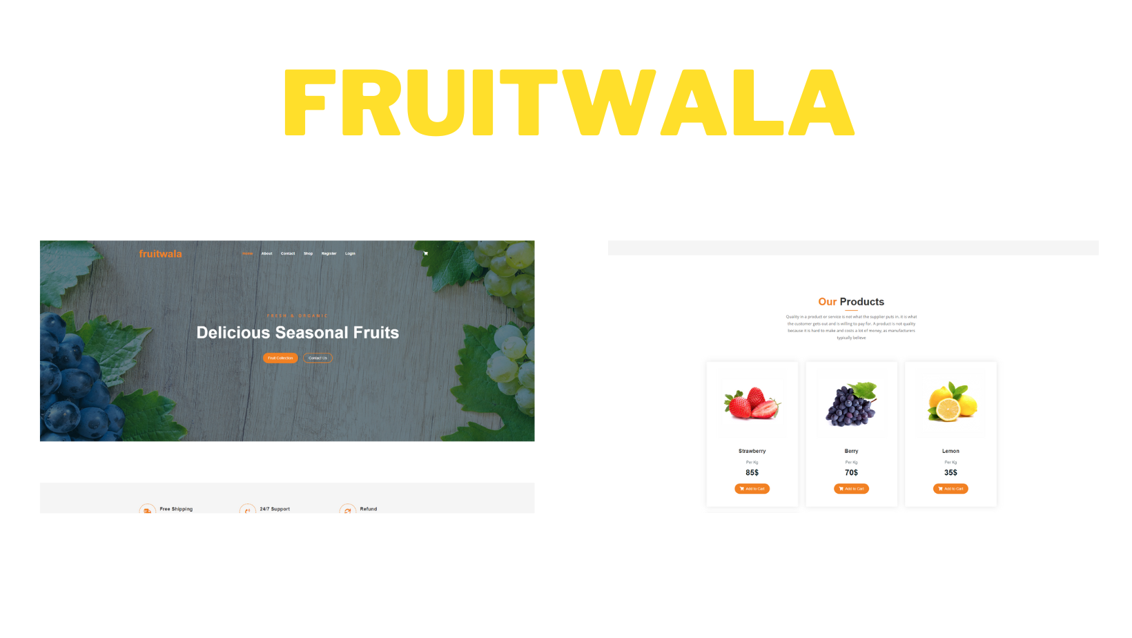 GitHub - iem-saad/fruitwala: A semester project, for the course CS4043 ...
