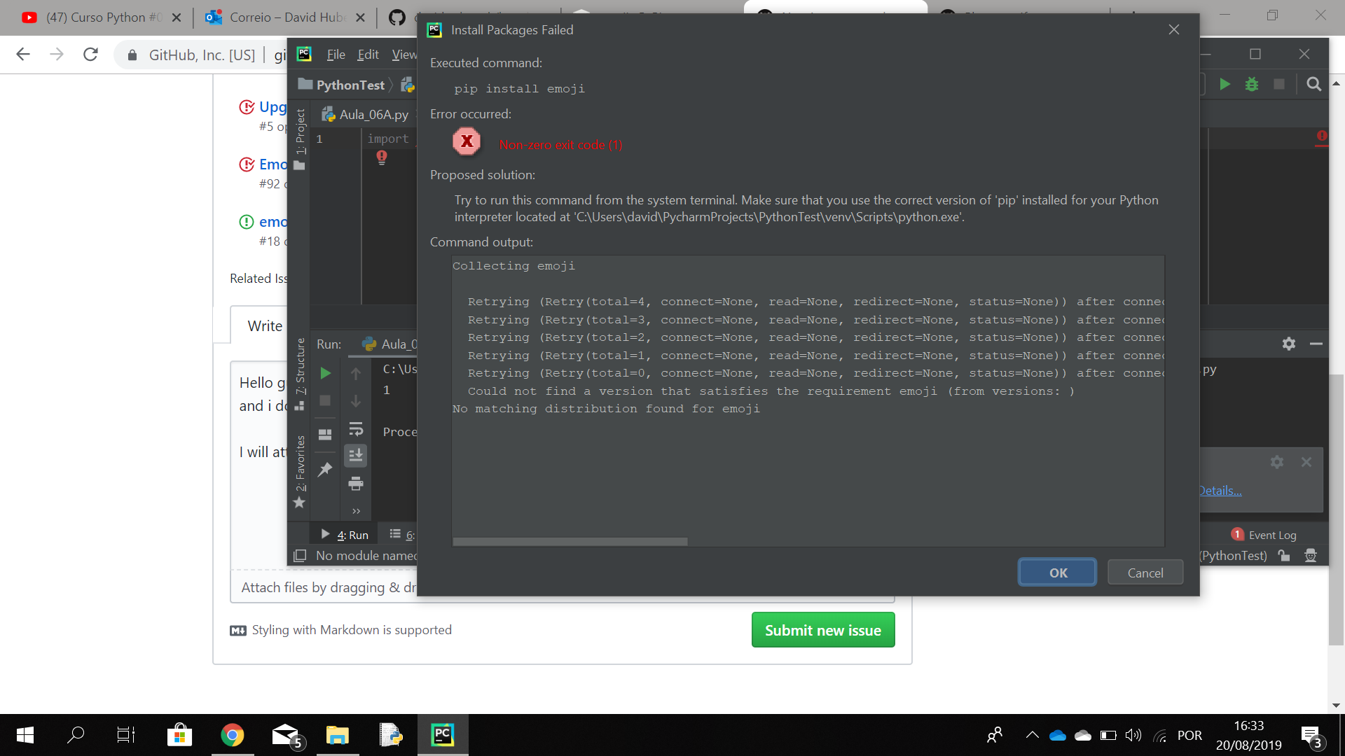 Issue installing EMOJI_Package · Issue #103 · carpedm20/emoji · GitHub