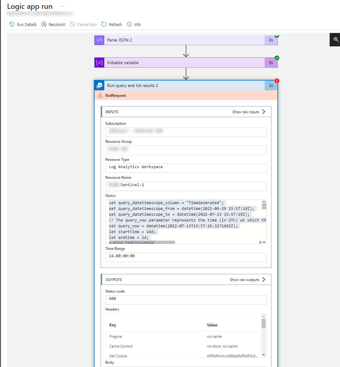 Get-SentinelAlertsEvidence Playbook Syntax Error · Issue #5615 · Azure/Azure-Sentinel · GitHub