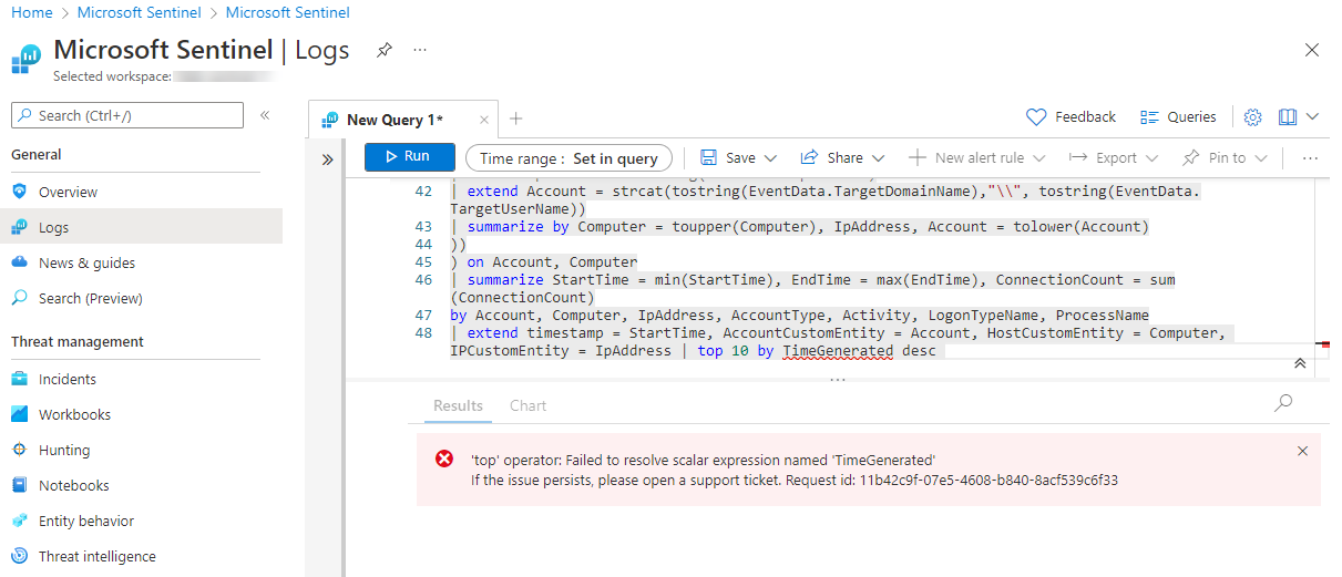 Get-SentinelAlertsEvidence Playbook Syntax Error · Issue #5615 · Azure ...