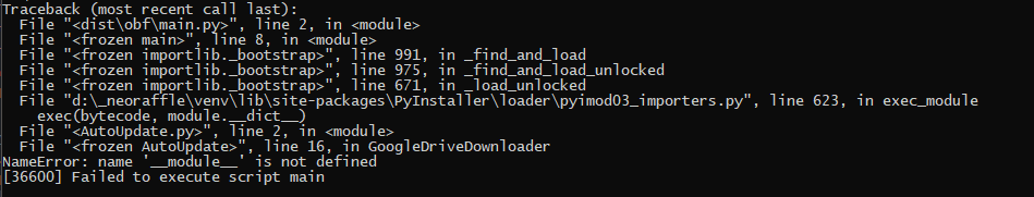NameError: name '__module__' is not defined · Issue #279 · dashingsoft/pyarmor · GitHub