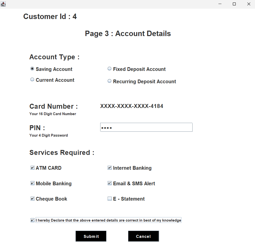 GitHub - saraswatibalotiya/ATM-Machine: It is a standalone Java application where users can ...