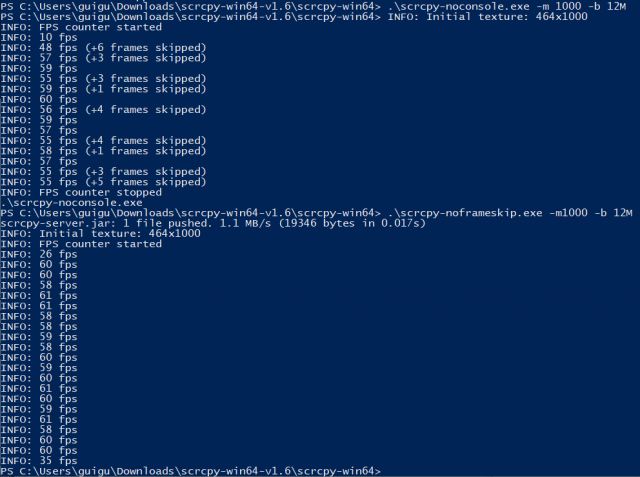 How to reduce skipped frames? · Issue #244 · Genymobile/scrcpy · GitHub