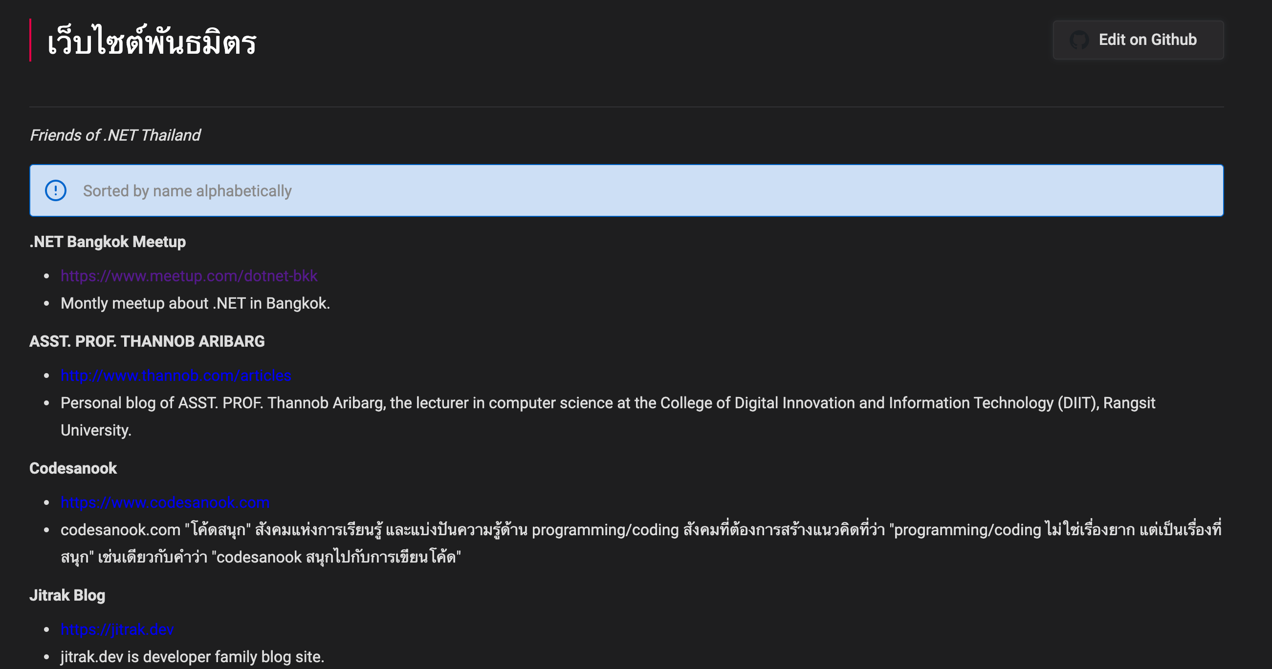 Fix color when using dark mode · Issue #97 · dotnetthailand/dotnetthailand.github.io · GitHub