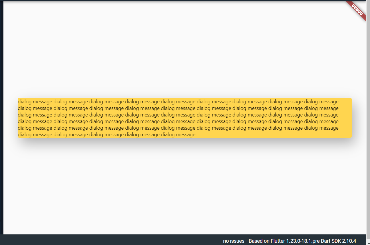 Dialog Maxwidth Is Not Configurable · Issue 44570 · Flutterflutter · Github 3354