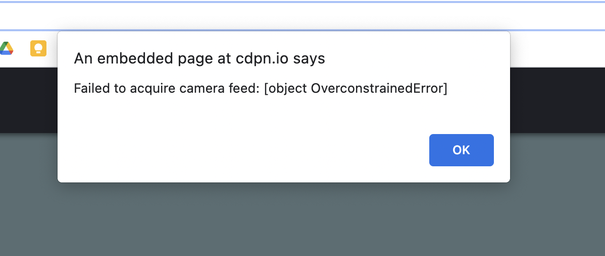 Unable to load MediaPipe demo or custom applications in the Chrome browser on an M1 Mac - Camera ...