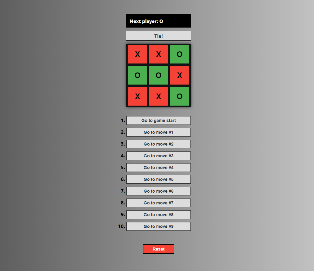 Github Zenliarth Tictactoe React Typescript