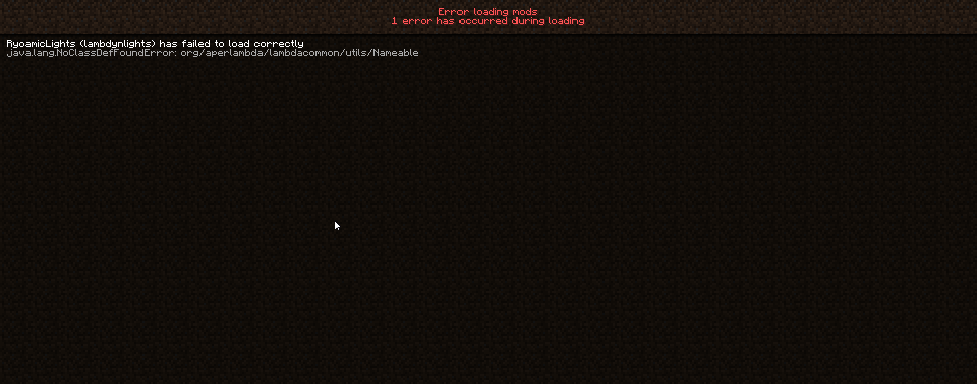 No run client (Forge 1.16.5) · Issue #2 · ThinkingStudios/LambDynamicLights-Forge · GitHub