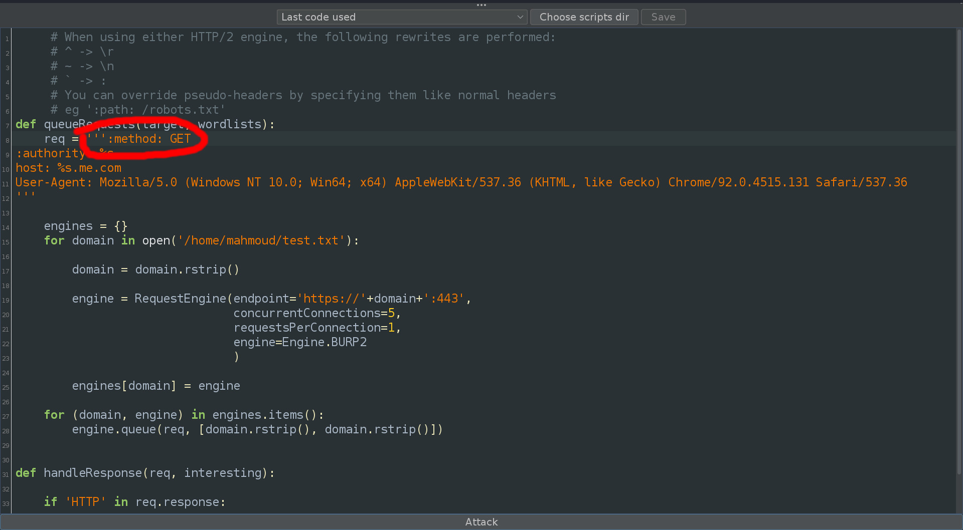 I'm Trying To Use multiHost.py Script With HTTP/2 Engine But I Can't So Can You Help Me · Issue ...