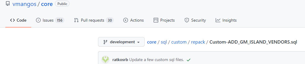 🐛 [Bug]The partybot will cause the server to crash~ · Issue #1357 · vmangos/core · GitHub