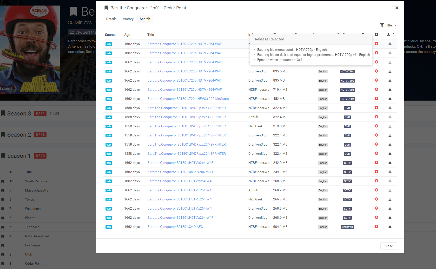 Existing file meets cutoff, no existing file on disk · Issue #4196 · Sonarr/Sonarr · GitHub