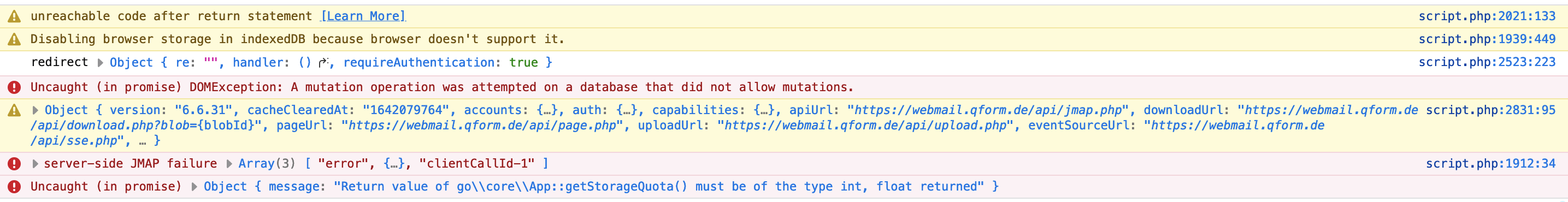 upgrade 6.5.96 -> 6.6.28 - no screens/windows · Issue #776 · Intermesh/groupoffice · GitHub