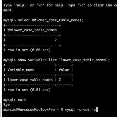 MySQL的lower_case_table_names配置为2时，部分审核进行库表检查不符合预期的问题 · Issue #666 · actiontech/sqle · GitHub