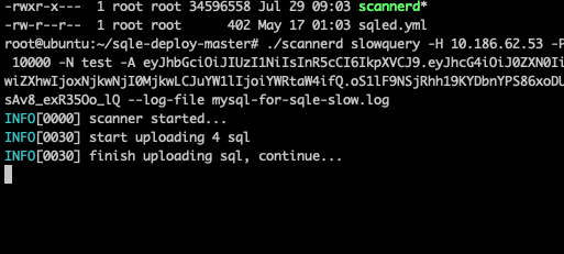 SQLE scanner 较高概率出现扫描上传SQL超时 · Issue #701 · actiontech/sqle · GitHub