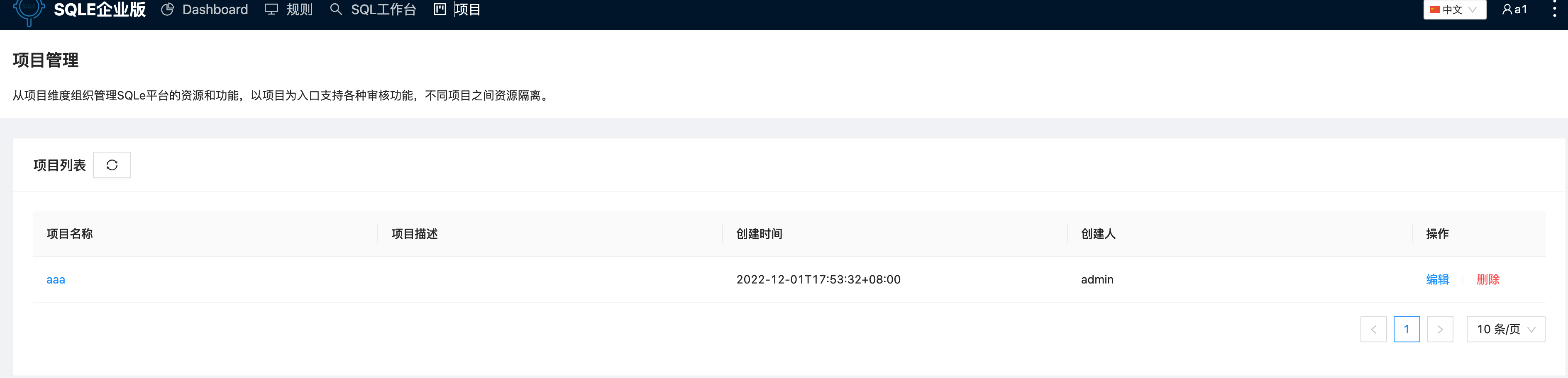 没有创建项目权限的用户应该禁用创建项目按钮 · Issue #1163 · actiontech/sqle · GitHub