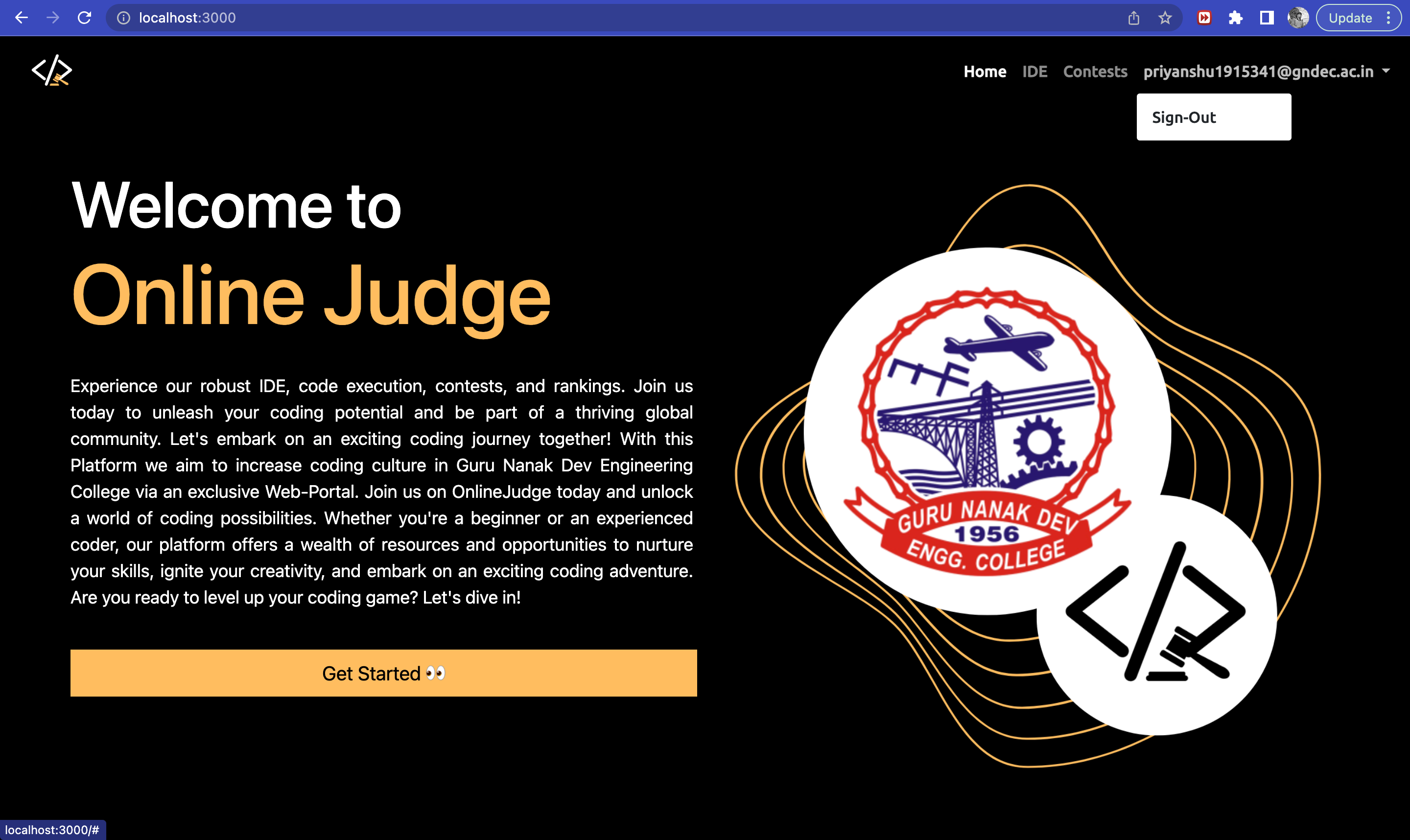 GitHub - anorangefalcon/OnlineJudge_GNDEC: A online platform to host ...