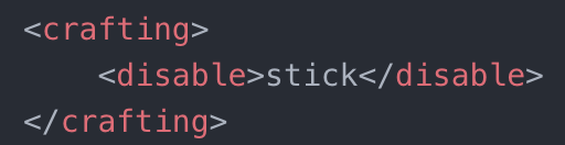 You can't disable crafting certain items · Issue #86 · PGMDev/PGM · GitHub