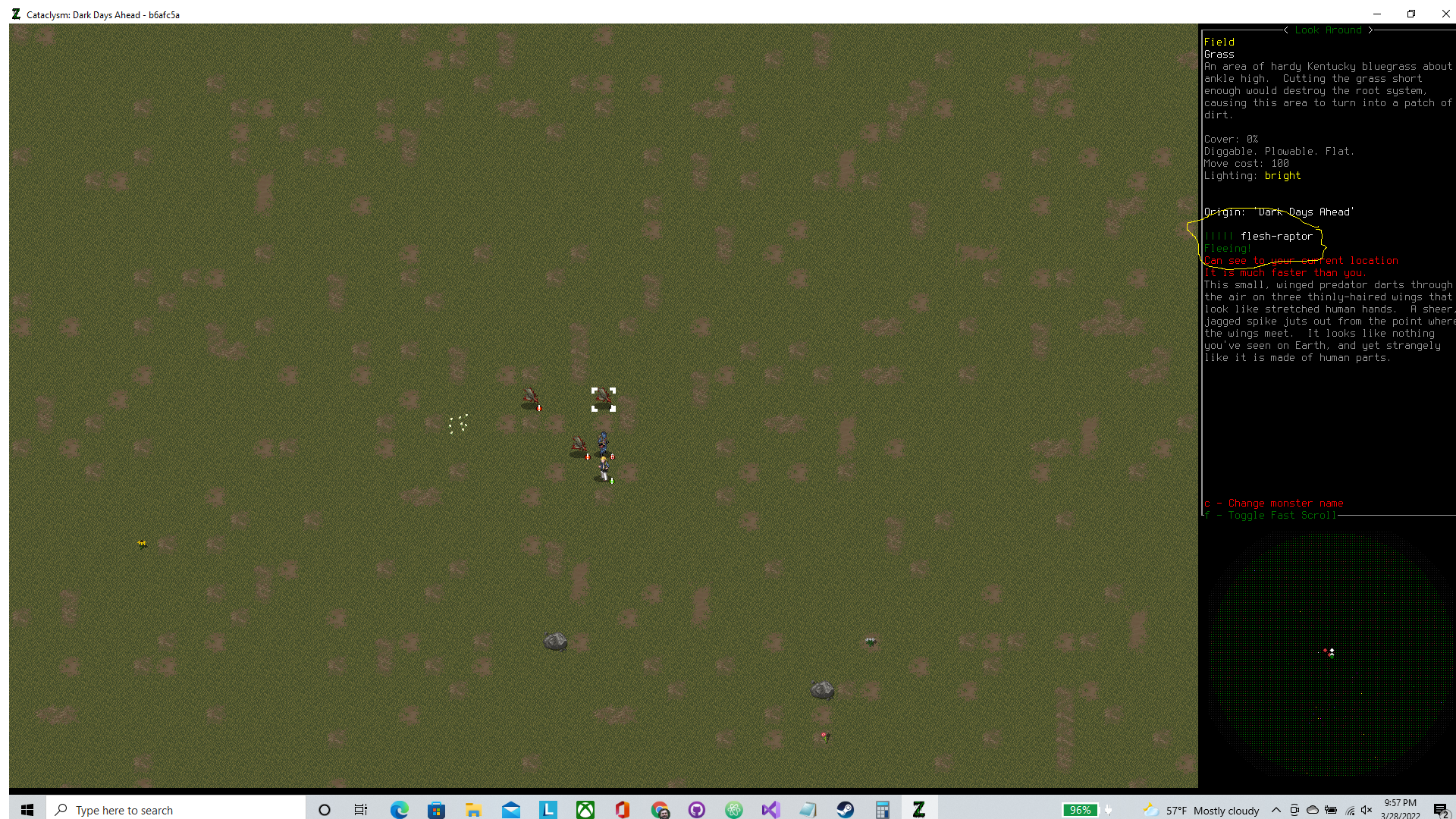 skull pig (undead boar) flees when injured despite being zombie · Issue ...