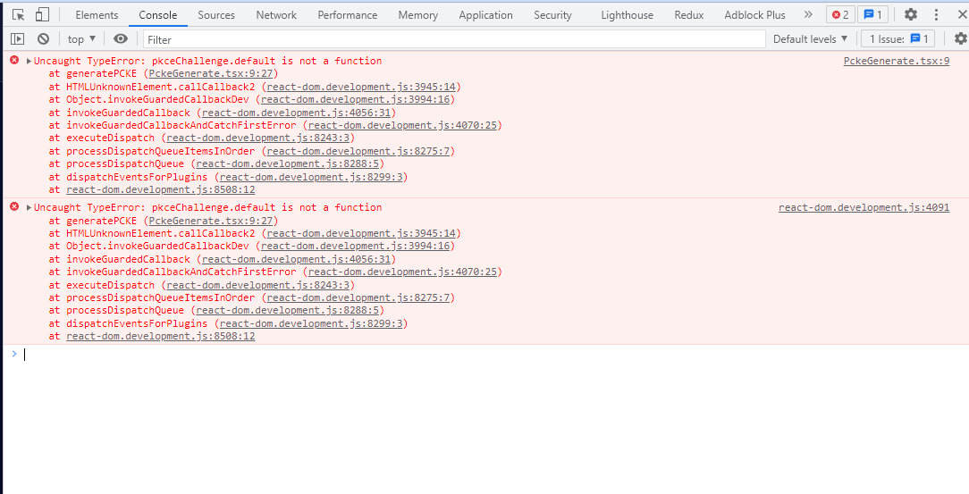 Uncaught TypeError: pkceChallenge.default is not a function · Issue #13 · crouchcd/pkce ...