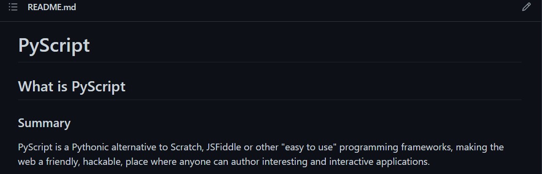 Correction in README.md · Issue #248 · pyscript/pyscript · GitHub