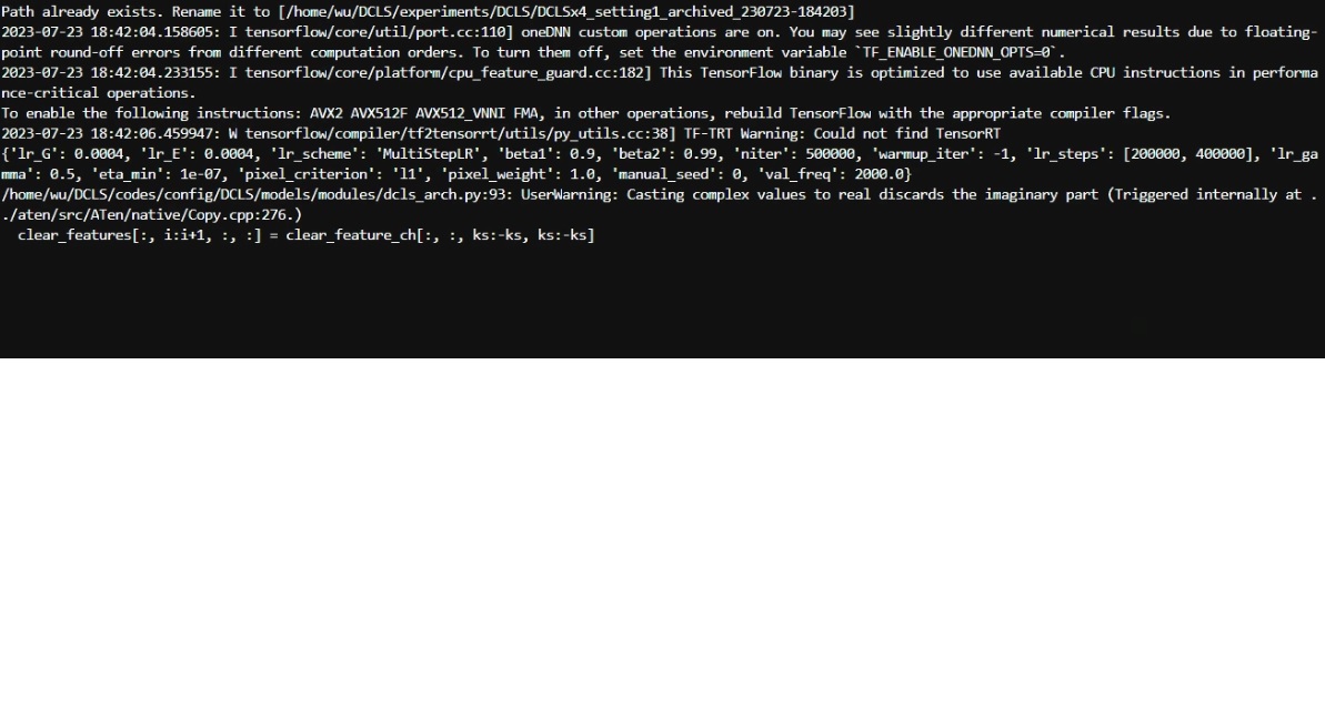 關於train時發生的錯誤問題 · Issue #43 · megvii-research/DCLS-SR · GitHub