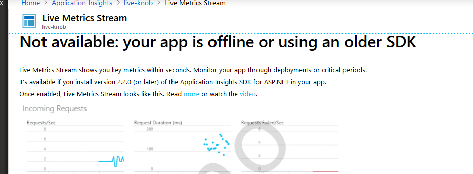 Add Support For Live Stream In Core Framework · Issue 216 · Microsoft Applicationinsights